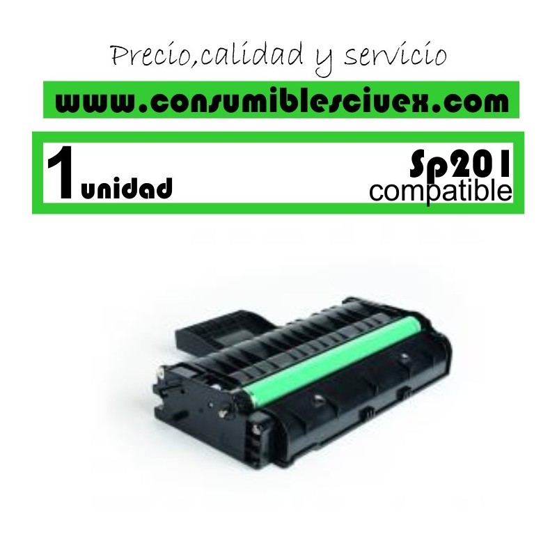 RICOH AFICIO SP201N/SP204SN/SP203S/SP211 NEGRO